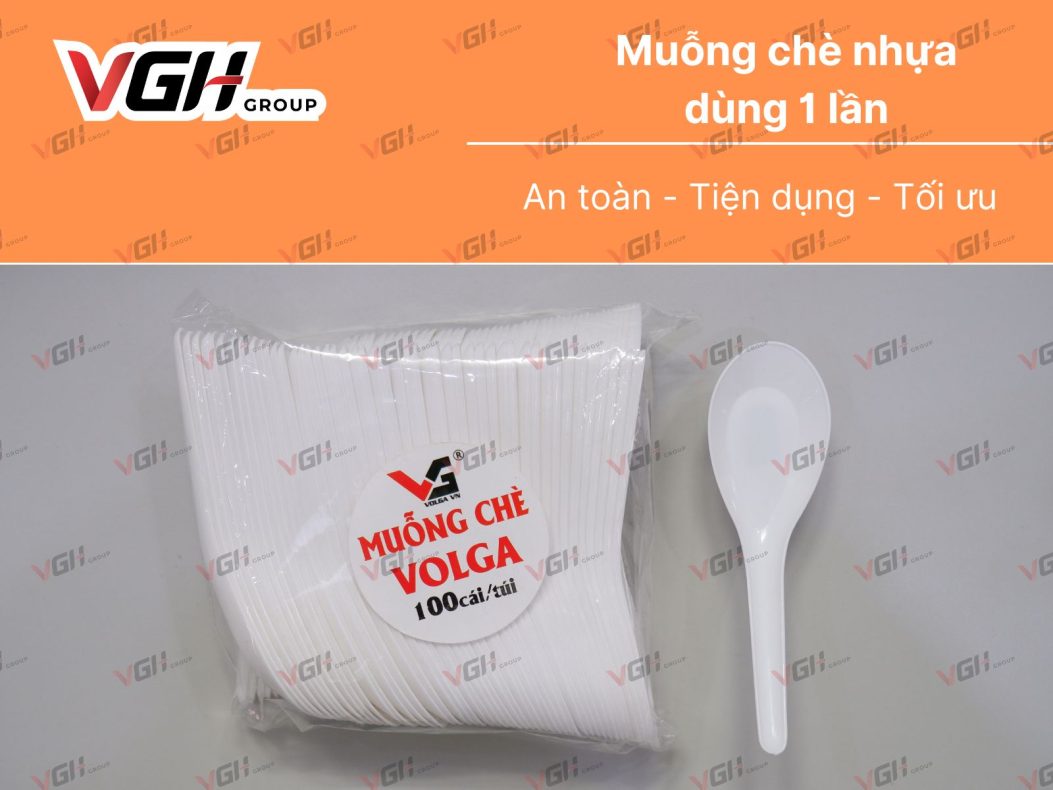 Muỗng Nhựa Ăn Chè - VGH Group - SX Kinh Doanh Bao Bì - Ép Nhựa - Furniture